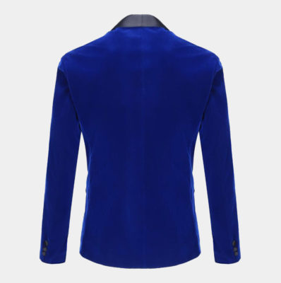 Royal Blue Velvet Tuxedo Jacket (FREE shipping) | Gentleman's Guru