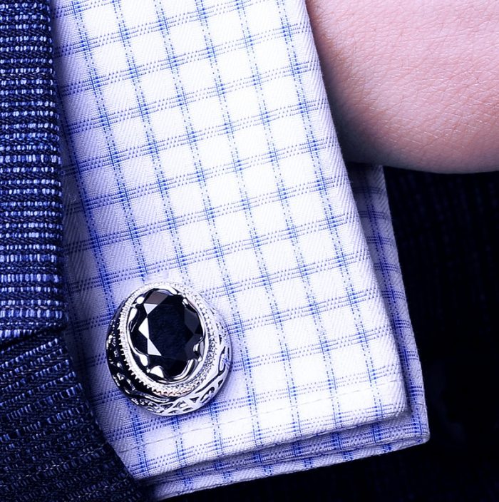 Vintage Black Cufflinks | Gentleman's Guru