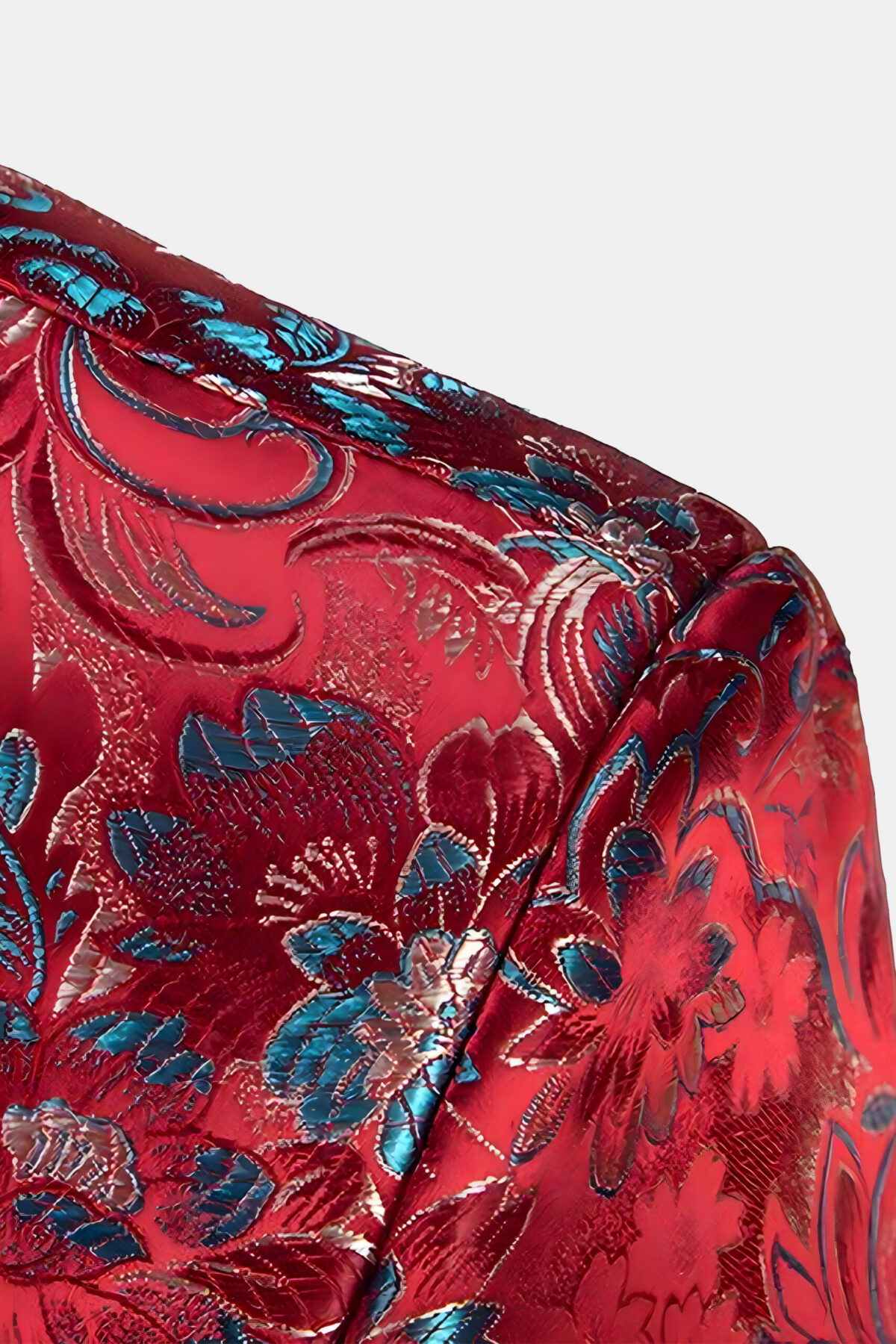 Red Floral Tuxedo Suit | Gentleman's Guru
