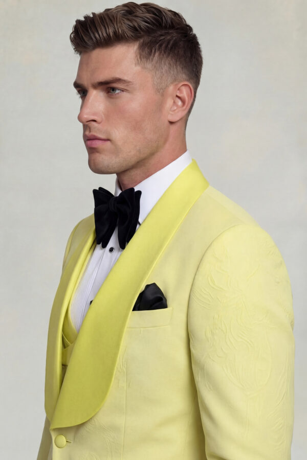 Yellow Tuxedo Suit - 3 Piece | Gentleman's Guru
