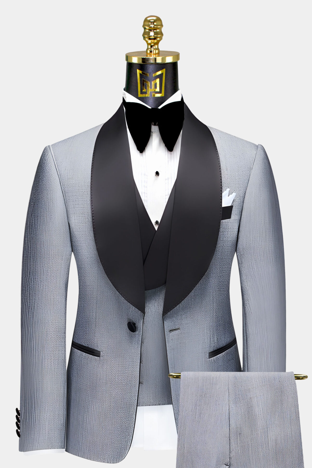 Grey Tweed Tuxedo Suit | Gentleman's Guru